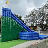 China Commercial Inflatable Water Slide Swim Pool Jumping Castles Water Slides for sale