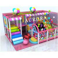 China Purple Yellow Indoor Soft play Playground Comfortable Sports Children Adventure Amusement for sale