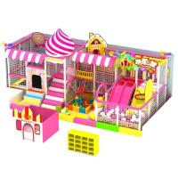 China Purple Yellow Indoor Soft play Playground Comfortable Sports Children Adventure Amusement for sale