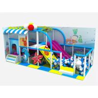 China Blue Kids Ocean Theme Indoor Playground Equipment Water Proof for sale
