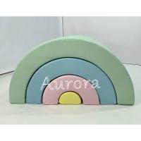 China Soft Play Tunnel For Kids Soft Play Blocks Soft Play Equipment Yellow Green for sale