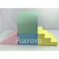 China Soft Play Tunnel For Kids Soft Play Blocks Soft Play Equipment Yellow Green for sale