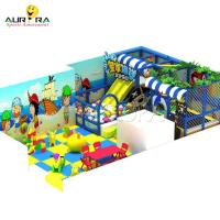 China Indoor Theme Park Blue Children's Amusement Park Equipment with 1 and Steel Materia for sale
