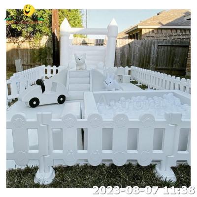 China Playground Equipment Soft Play Area Kids Indoor White Soft Play Equipment Set for sale