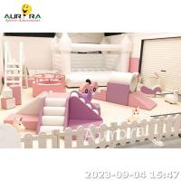 China Soft Indoor Play Kids Bounce House Party Soft Play Fence For Kids Equipment for sale