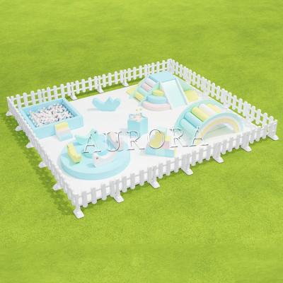China Mobile Soft Play Ball Pit Party Rental Equipment PU Leather Indoor Soft Play for sale