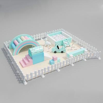 China Customized Color Soft Play Merry Go Round Event Party Rental Kids Carousel for sale