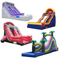 China Bouncy Jumping Castle Backyard Park Indoor Commercial Inflatable Water Slide for sale