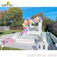 China White And Customized Soft Play Set Equipment Indoor Outdoor Party Play Area Rental for sale