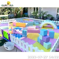 China Soft Play Indoor Baby Climbing White Soft Play Equipment Inflatable Bounce House for sale