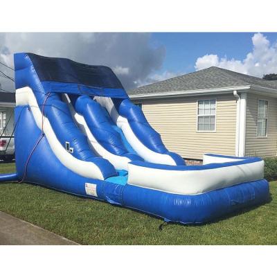 China Inflatable Slide Water Backyard Giant Swimming Pool For Adult With Pool for sale