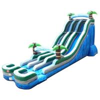 China Inflatable Water Slide For Sale Bounce Obstacle Inflatable Water Slides For Pool for sale