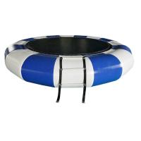 China Inflatable Water Trampoline With Metal Structure And Spring Outdoor Water Sports for sale