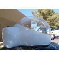 China Customized Bubble Dome Tent Inflatable with Tunnel Airtight and Portable Available for sale