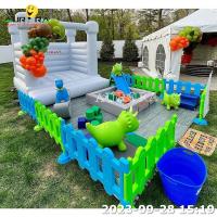 China White Bouncy Castle White Soft Play Sets Playground Equipment Indoor Soft Play Party for sale