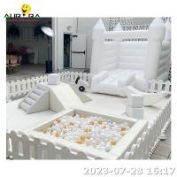 China Outdoor Playground Equipment Inflatable Bounce House Commercial Ball Pit for sale