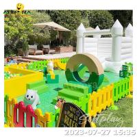 China Outdoor Playground Equipment Inflatable Bounce House Commercial Ball Pit for sale