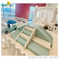 China Outdoor Soft Play Toys Soft Play Equipment Indoor Soft Play Pink With Bouncer for sale
