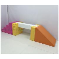 China Orange Soft Play Equipment With Ball Pit And Slide Rose Red Soft Playground Indoor for sale