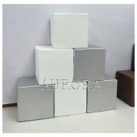 China Customized Soft Play Equipment Set White And Blue Foam Soft Play With Ball Pit for sale