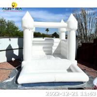 China For Event Inflatable White Bounce House Kids Inflatable Bouncer For Wedding Rental for sale