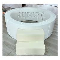 China Soft Play Set Equipment Outdoor White With Nude Color Package Set For Kids for sale