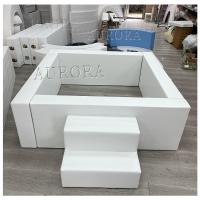 China White And Black Soft Play Ball Pit Soft Play Sets For Indoor Kids Playground for sale