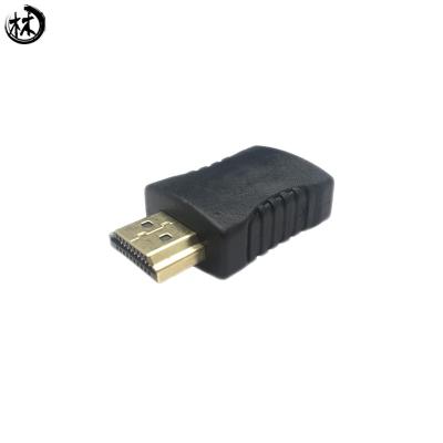 China HDTV Female to male adapter,HDTV/F to HDTV/M with golden plate,180 degrees HDTV adapter for sale