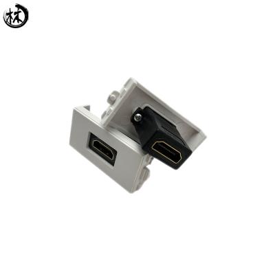 China High definition HDTV straight peen  module socket faceplate accessories for sale