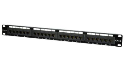 China Unshielded Modular Network Cabinet Accessories With 24 Super Five Class Modules for sale