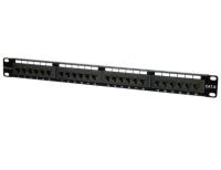 China 1U UTP Socket PDU Universal 24 Ports High Cardon Steel Outer Frame for sale