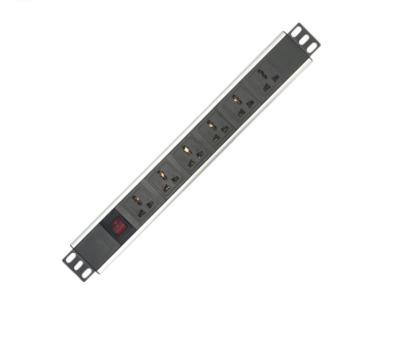 China 220 250V 50 60Hz 19 Inch Rack PDU , Universal Socket Tool 2500W Max Output Power for sale