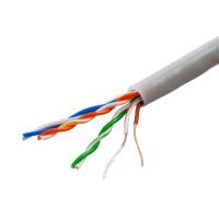 China UTP CCA 0.57mm 23AWG 305m/Roll CAT6 Ethernet Cable for sale