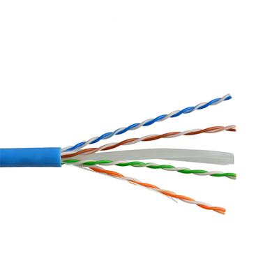 China Bare Copper 8 Conductors 26AWG UTP Cat6 Network Cable for sale