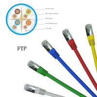 China FTP CAT6 Network Cable RJ45 Jump 3M 5M 10M Round Patch Cord for sale