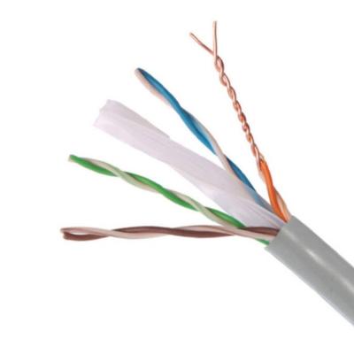 China 1000ft CAT6 UTP Network Cable Unshielded Twisted Pair Shield 0.5 CCA Conductor for sale