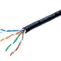 China Four Pairs High Speed Data Cat5e Utp Ethernet Cable Conductor 0.45mm-0.51mm for sale