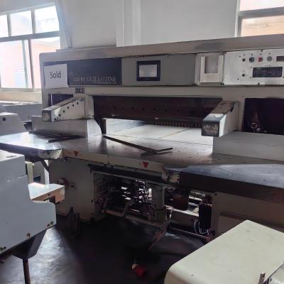 China Japan 1150mm ITO Guillotine Paper Cutting Machine Voltage 380V with 3800 kg Capacity for sale