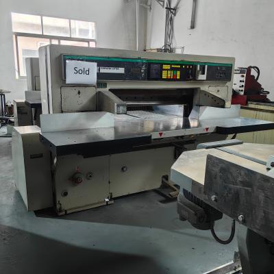 China Max. Workable Width 1150mm Voltage 380V ITO Guillotine Paper Cutting Machine for Japan for sale