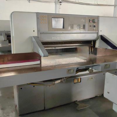 China 1150mm Workable Width Guillotine Automatic Paper Cutter Machine For Polar 115E Cutting Machine At 380v Voltage for sale
