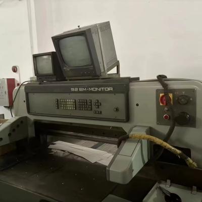 China 92EM Guillotine Paper Cutting Machine Used Polar Paper Cutters for Machinery Repair Shops for sale