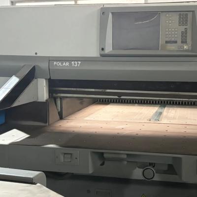 China High Precision Paper Cutting Machine Polar 137C for Paper Cutter Guillotine for sale
