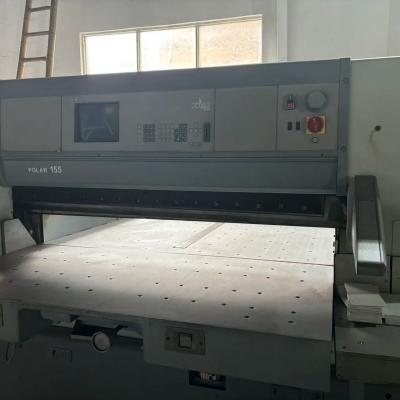 China Highly Versatile Polar 155E Paper Cutting Machine Paper Guillotine Paper Cutting Machinery for sale