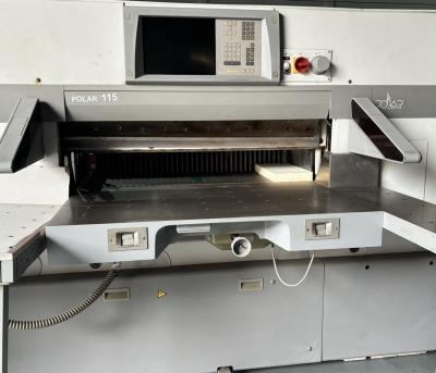 China Computerized Polar 115C Paper Cutting Machine for Precise Guillotine Knife Cutting for sale