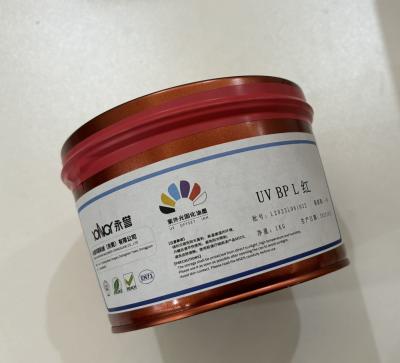 China Printing Press 1 Kg/barrel Cigarette Pack Reverse Bottom Red Oil Ink at Affordable for sale