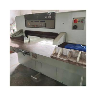 China Automatic Hydraulic Paper Cutter Guillotine Polar Design 380v After Service Online support for sale