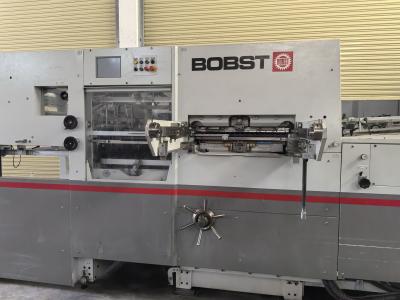 China Used Bobst SP106E Automatic Die Cutting Machine With Stripping Model 2012 Good Condition In Stock High Precision Multifunctional for sale