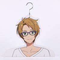 China 3mm Cardboard Clothes Hanger Customized Printed Cardboard Japan Anime Star Hangers for sale