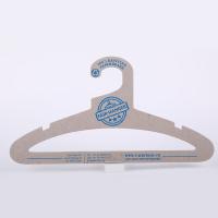 China Biodegradable Cardboard Clothes Hanger Eco Friendly Card Board Hangers For Adult for sale
