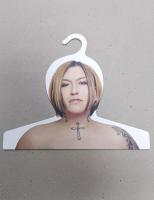 China Custom Character Die-Cut Paper Hanger | Wholesale Apparel Retail Display for sale